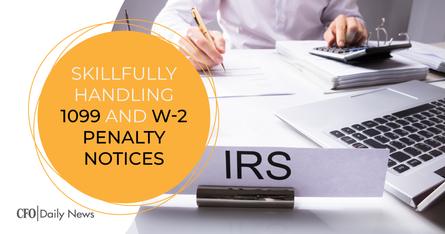 Higher penalties for information returns, courtesy of IRS - Resourceful ...